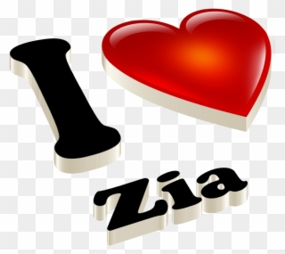 Zia Heart Name Transparent Png Clipart (#2413930) - PinClipart