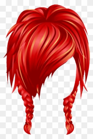 Download Free Png High School Spiky Pigtails Red Png Images Clipart ...