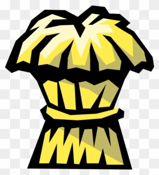 Vector Illustration Of Haystack Harvested Alfalfa Hay Clipart (#2469037 ...