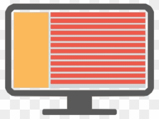 Monitor Clipart Red - Computer Monitor - Png Download - Full Size ...