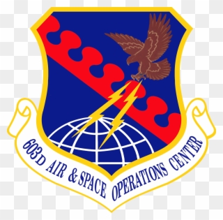 603d Air And Space Operations Center Clipart (#2529841) - PinClipart