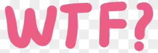 Wtf Sticker By Lyona Clipart (#2555377) - PinClipart