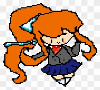 Monika By Dokidokipusheen Clipart (#2610417) - PinClipart