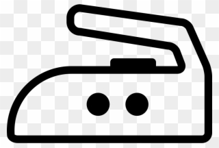 Iron Side Outline With Two Dots Comments Clipart - Full Size Clipart ...