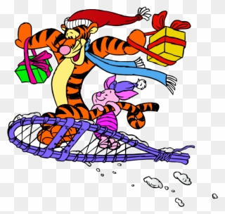Free Png Download Tigger And Piglet Christmas Clipart Transparent Png ...