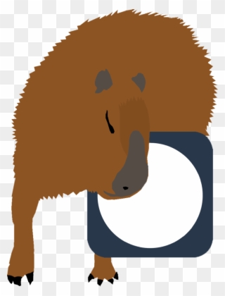 Capybara Clipart Transparent - Png Download (#2722535) - PinClipart