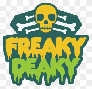 Pin Skull & Bones Freaky Deaky Clipart (#2757592) - PinClipart