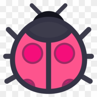Freetoedit Pink Ladybug Flat Minimal Minimalism 4asno4 Clipart - Full ...