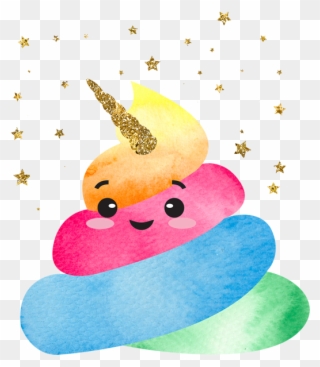 Rainbow Glitter Poop Clipart (#2773461) - PinClipart