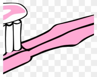 Toothbrush Clipart Pink Toothbrush Clip Art At Clker - Toothbrush ...