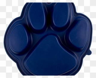 Pawprint Cake Pan By Fanpans Blue Clipart (#2833310) - PinClipart