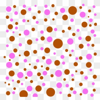 Patterns Brown Pink Polka Dots Backgrounds Circles Clipart (#2836520 ...