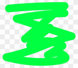 Green Scribble Clipart (#2898172) - PinClipart