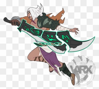 A Friend Commissioned Me To Draw Riven, Who Is His Clipart - Full Size ...