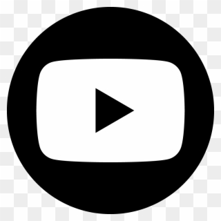 Download Youtube Social Dark Circle - Black Youtube Logo Png Clipart ...