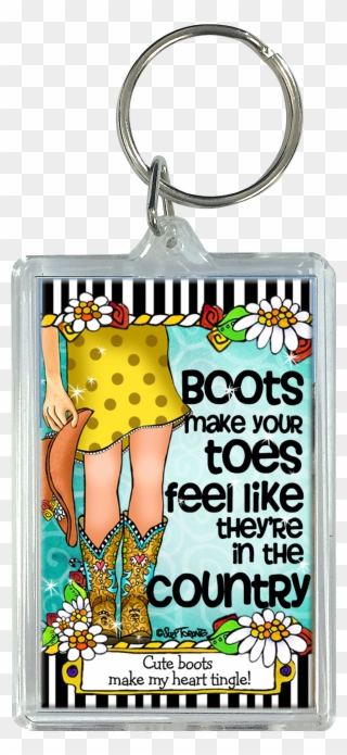 Boots Make Your Toes Feel Like They're In The Country Clipart - Full ...