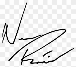 New Nick Signature Clipart (#3036718) - PinClipart