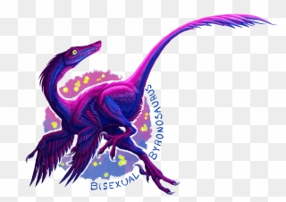 Pride Dinosaurs Bisexual Byronosaurus Experiences Sexual Clipart - Full ...