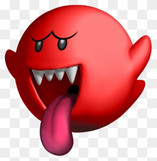 The Physical Appearance Of A Red Boo Clipart (#3069155) - PinClipart