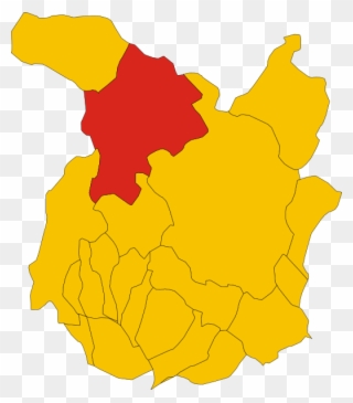 Map Of Comune Of San Marcello Piteglio Clipart (#3140680) - PinClipart