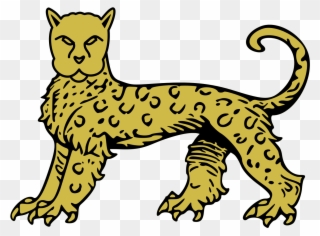 File - Heraldic Leopard - Svg - Jaguar Coat Of Arms Clipart (#3209469 ...