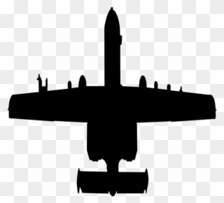 A-10 Vinyl Decal - Airplane Clipart (#3251617) - PinClipart