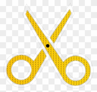 Scissors Sticker - Circle Clipart (#3314130) - PinClipart