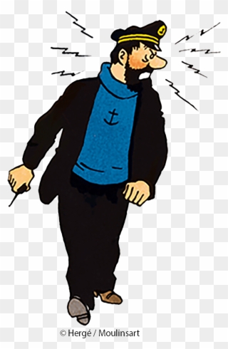 El Capitán Haddock - Capitan Haddock Clipart - Full Size Clipart ...