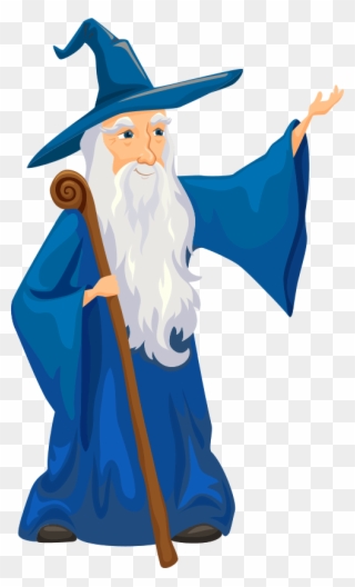 Old Man Wizard Cartoon Clipart (#3330460) - PinClipart