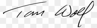 Tom Wolf Signature - Governor Tom Wolf Signature Clipart (#3336267 ...