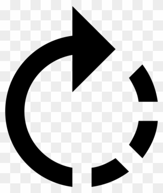 Rotate To Right Button Svg Png Icon Free Download Clipart (#3360327 ...