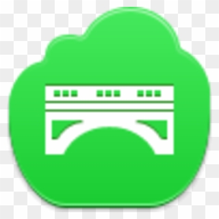 Bridge Icon Image - Ads Icon Green Clipart (#3380445) - PinClipart