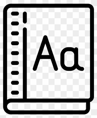 Dictionary Clipart Data Dictionary - Icon - Png Download - Full Size ...