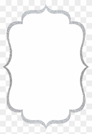 Silver Frames And Borders Transparent Pictures To Pin - Motif Clipart ...