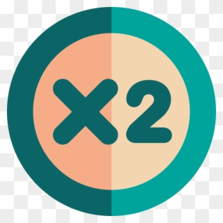 Toicon Icon Pictogram Repeat Svg - X2 Icon Clipart (#3448601) - PinClipart