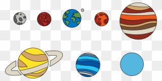 Clip Art - Solar System Planets Clipart - Png Download (#364001 ...