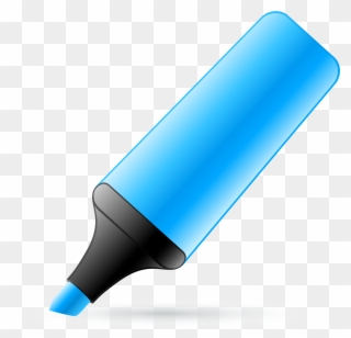 Highlighter - Textmarker Clipart - Png Download (#353118) - PinClipart