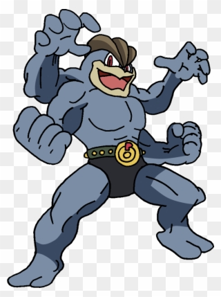 Training To Become Machamp - Pokemon Machamp Png Clipart (#3500680 ...