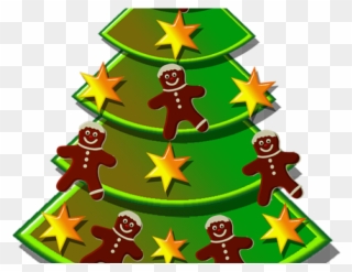 Gingerbread Clipart Christmas Tree - Χριστουγεννιατικα Clipart - Png ...