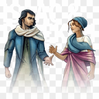 Isaac And Rebekah - Illustration Clipart - Full Size Clipart (#3503834 ...