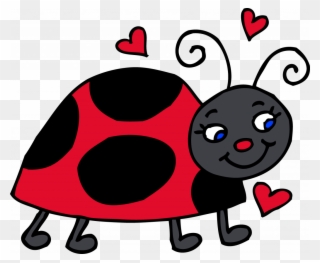 Ladybug Clipart Five, Ladybug Five Transparent Free - Cartoon Cute ...