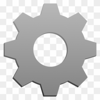 Gear Png Simple Free Icons And Backgrounds - Gear Flat Design Png ...