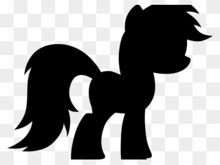 My Little Pony Clipart Silhouette - My Little Pony Silhouette - Png ...
