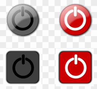 Free Poweroff - Circle Clipart (#371739) - PinClipart