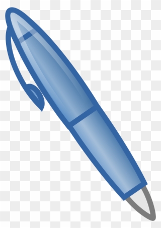 Blue Pen Icon Clipart - Full Size Clipart (#3718264) - PinClipart