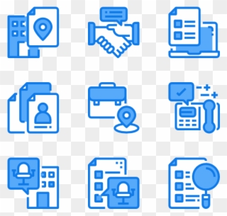 Job & Resume 20 Icons Clipart (#2325175) - PinClipart