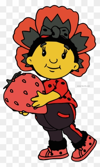 Fifi Cherry Clipart Png - Fifi And The Flowertots Poppy Transparent Png ...