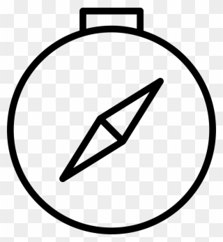 Png File Svg - Minimal Compass Clipart (#3833198) - PinClipart