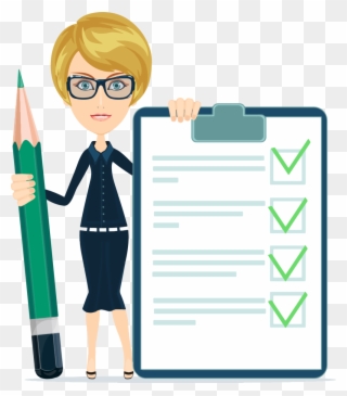 Assessment - Teacher Checking Clip Art - Png Download - Full Size ...