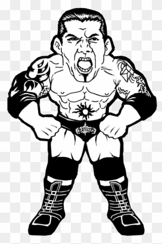 Batista Cartoon Png By Undertaker02 On Clipart Library - Batista ...